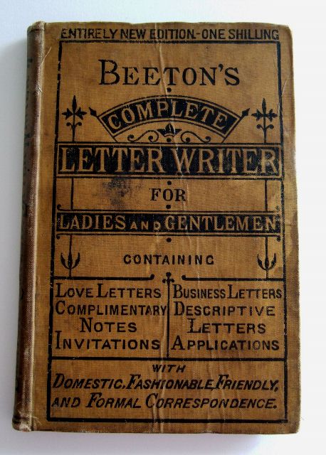 Curious Objects: Beeton's Complete Letter Writer for Ladies and Gentlemen