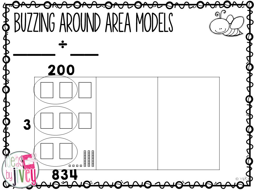 Why I love the Division Area Model (and you should, too)! - Ideas by Jivey