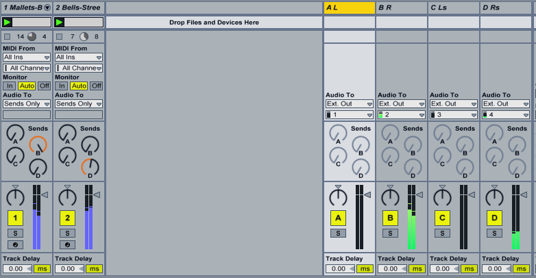 little-scale: Quad Panner for Ableton Live