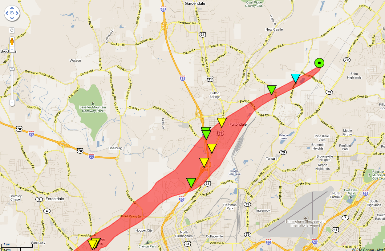 The Original Weather Blog: More on Birmingham, AL Tornado 4-27-11
