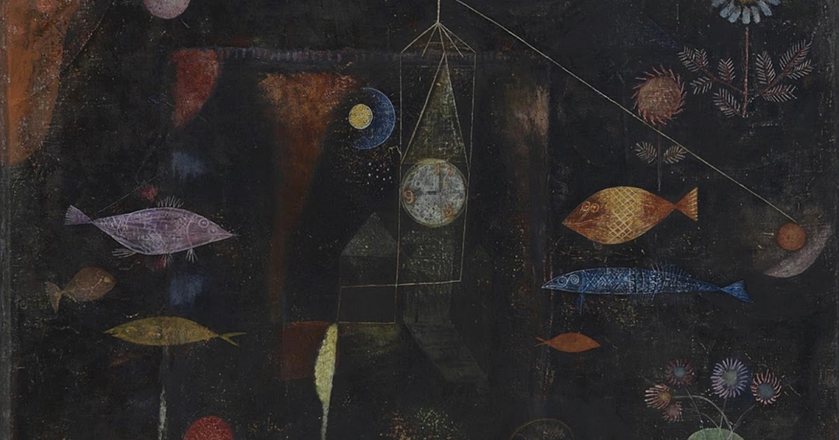Enjoy some Damn Fine Art : Paul Klee. Fish Magic, 1925 (Philadelphia ...
