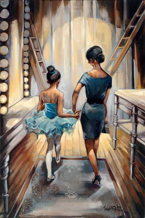 Trish Biddle | Figurative | Retro Vintage style painter | Tutt'Art ...