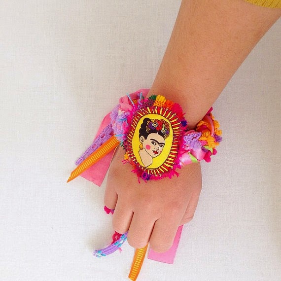 POMPONSPARTY: NUEVO: Pulseras Frida Kahlo