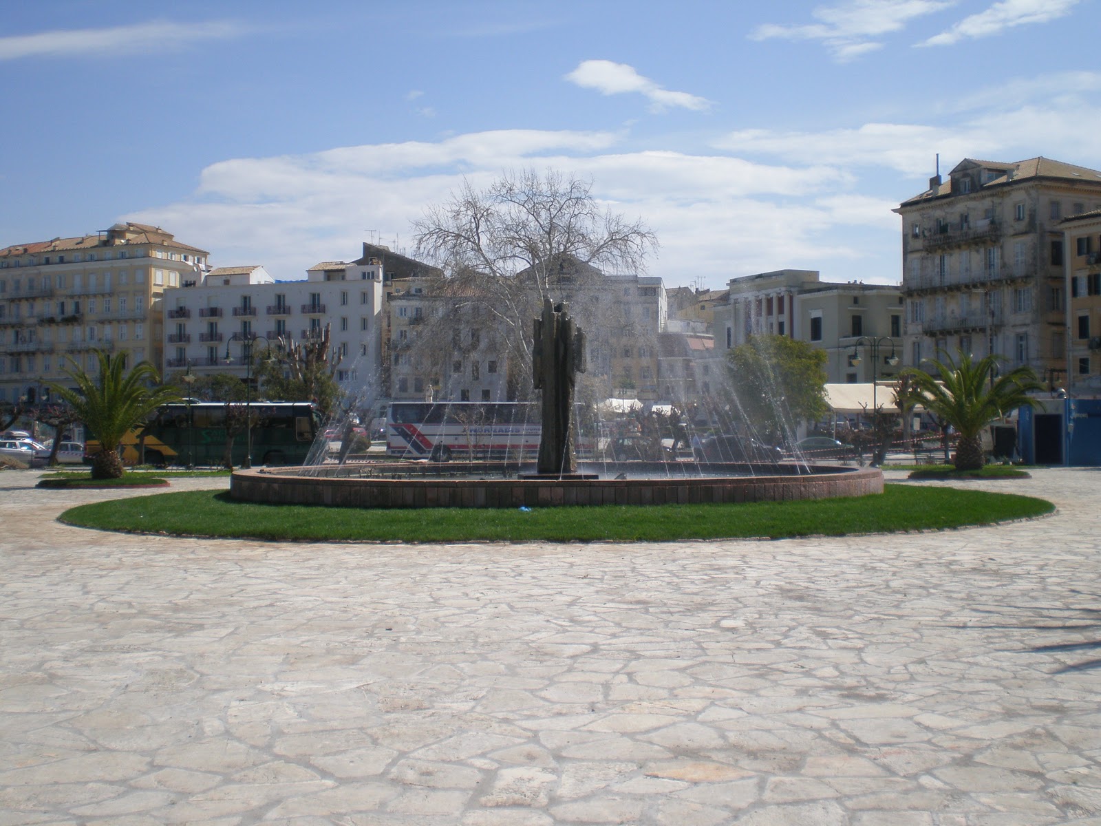 www.facebook.com/johncorfuworld: Improvements at Spilia square
