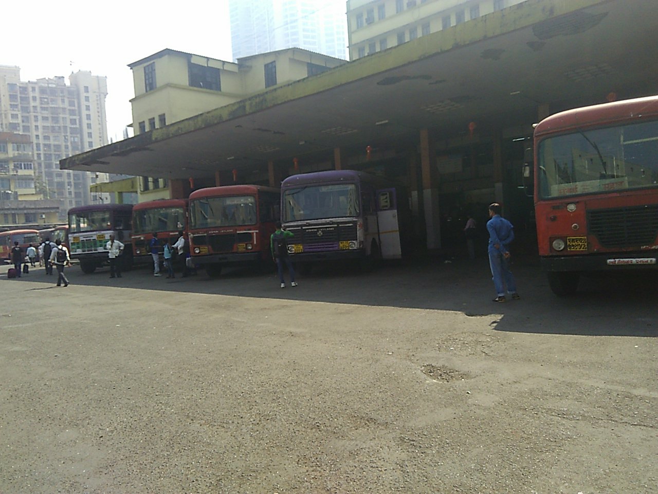 India's Transportation: Mumbai Central MSRTC Bus Station