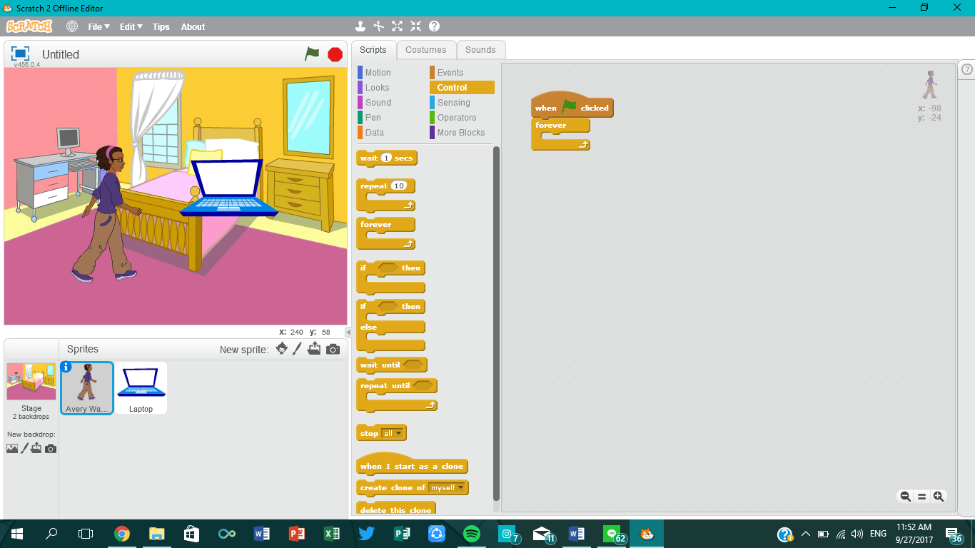 Membuat Animasi pada Scratch Step by Step