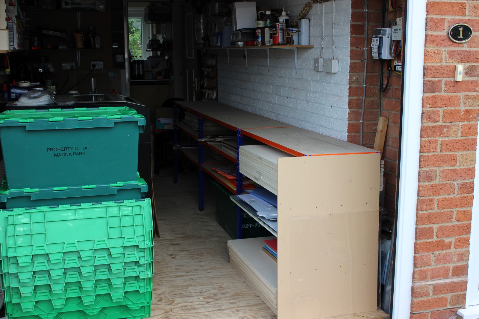 Material Storage Shelving