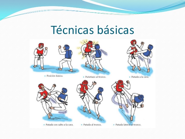Técnicas de taekwondo: Técnicas básicas de taekwondo👊