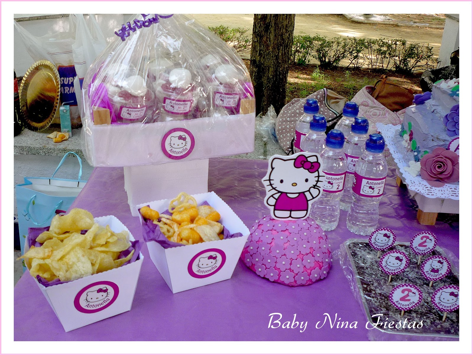Baby Nina Fiestas: Cumple Hello Kitty para Antonella