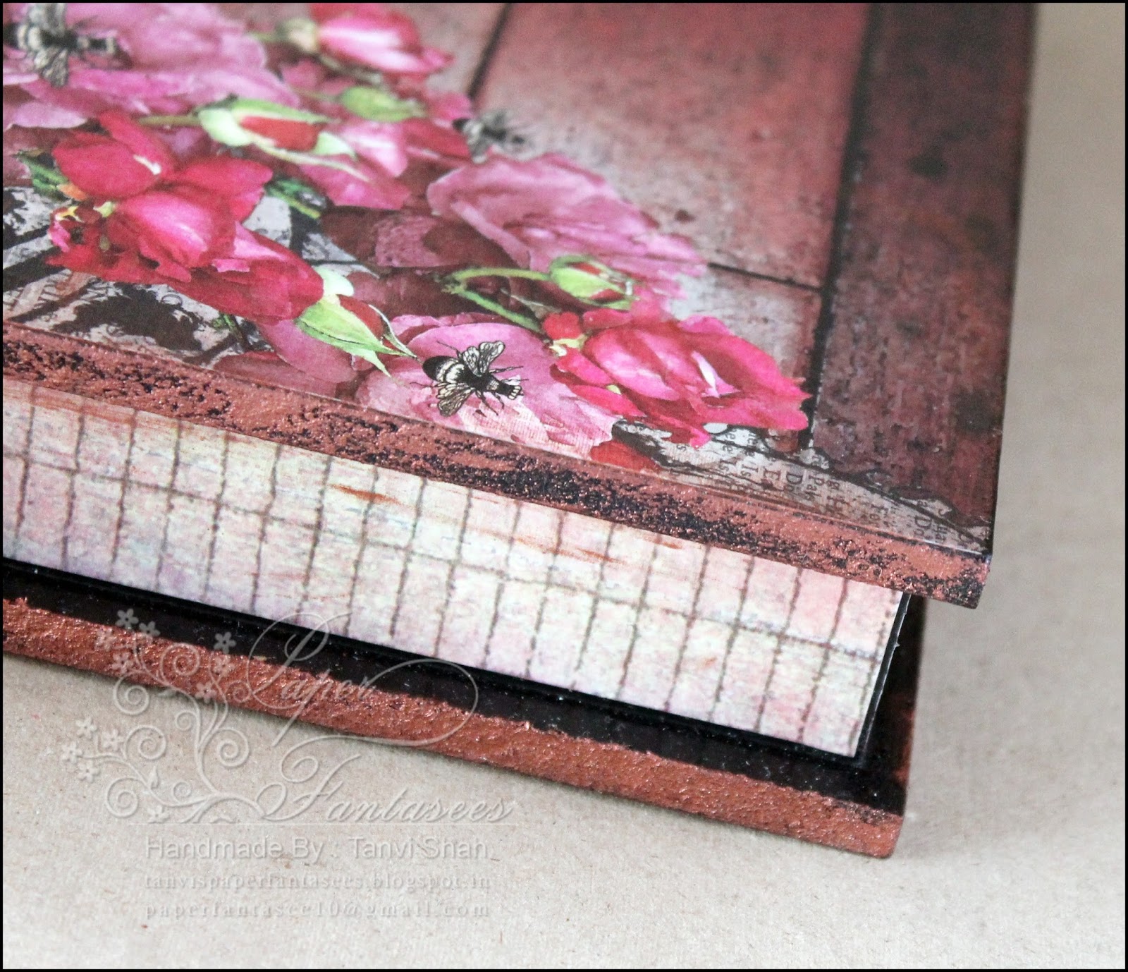 Paper Fantasees - The Craft Blog: Decoupage - Book Box