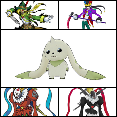 Terriermon Line Petermon ~ デジモンワールド DL