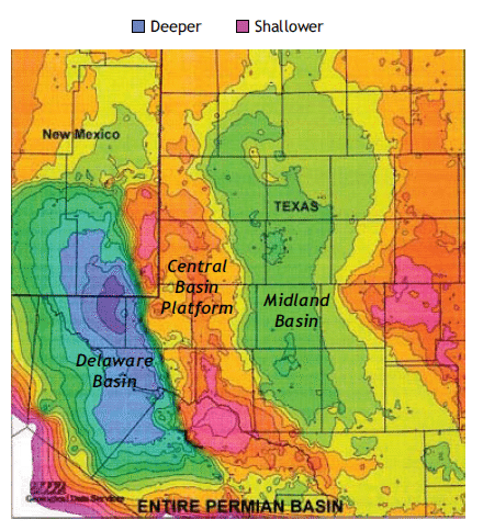 Science & Technology: The Permian Midland Basin & Delaware Basin, North ...