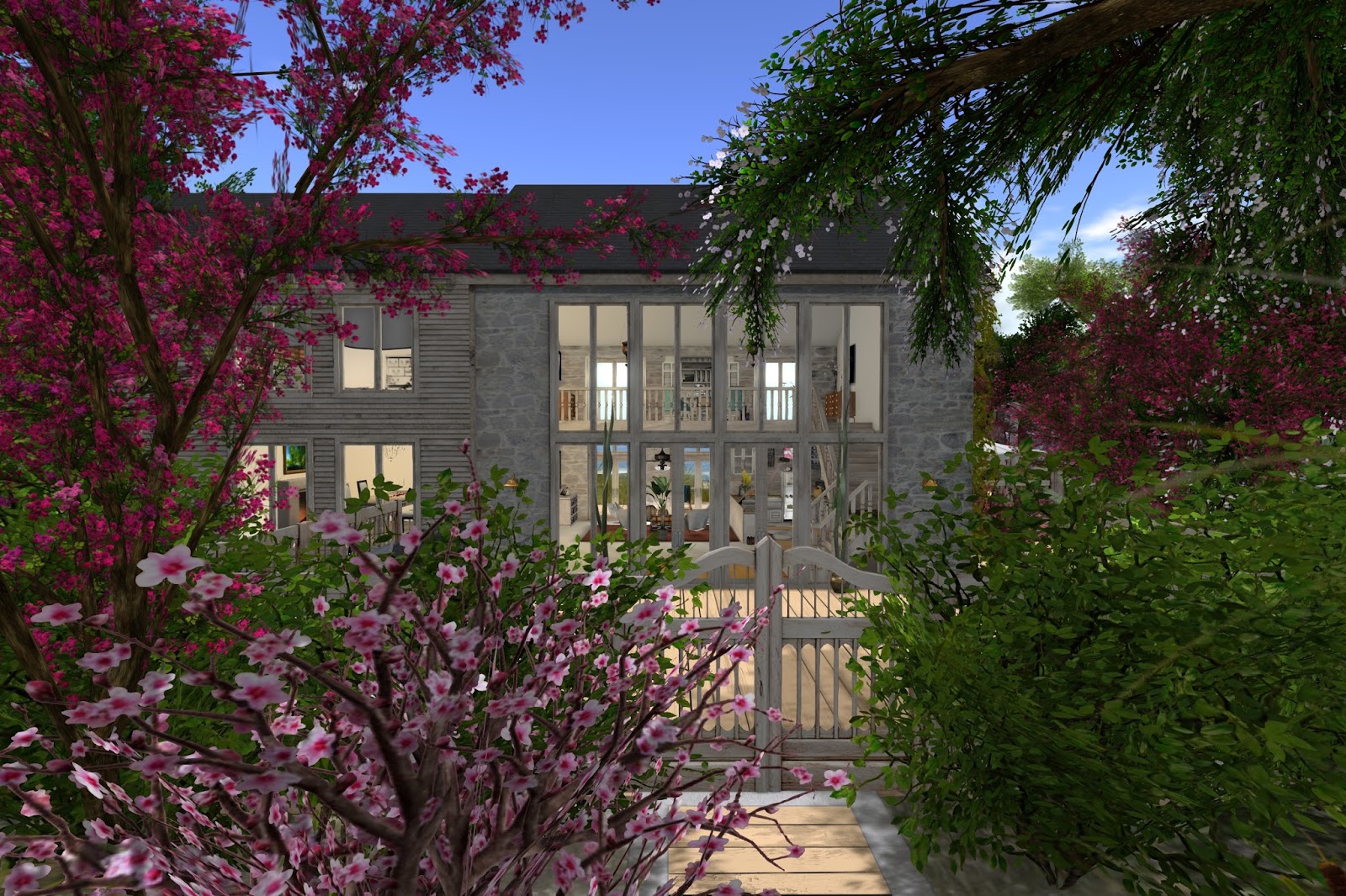 Angie Mornington's Second Life: Decorating the Apple Fall Scandinavian Barn