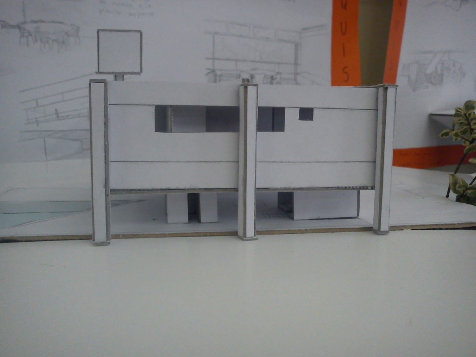 Proyecto 1 "Hombre Arquitectura y ciudad": Maqueta: Casa Gerassi ...