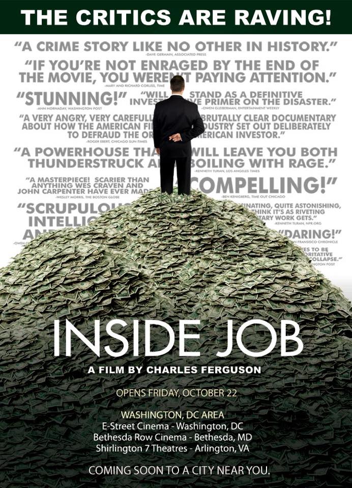 Ensayos De Marketing Online : Inside Job - Charles Ferguson