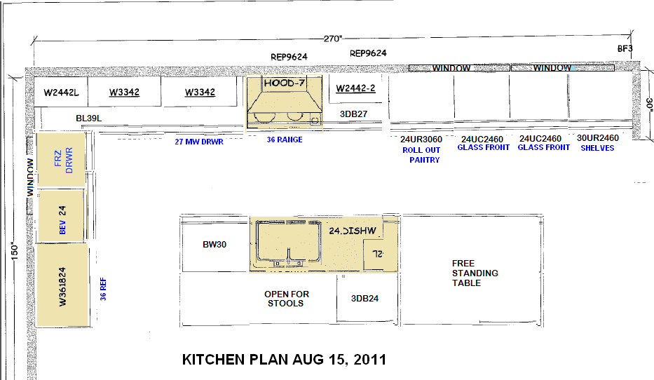 RENOVATE 1927: KITCHEN LAYOUT.....still almost final