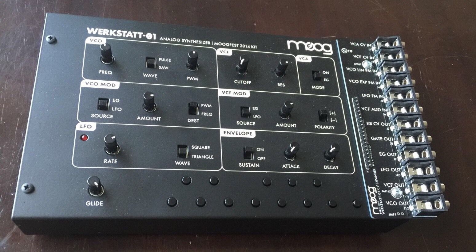 MATRIXSYNTH: Moog Werkstatt-01 - Analog Synthesizer with Moog CV Expander