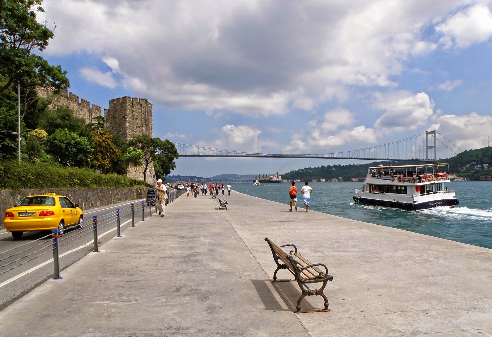 TURSKA - Istanbul - Bosfor, evropska i azijska obala