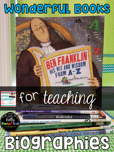 Teaching Biographies: Activities and Ideas | Upper Elementary Snapshots