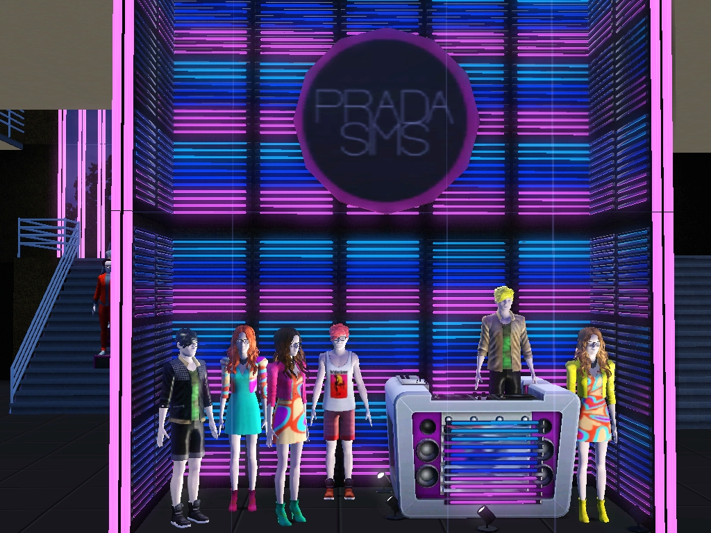 #LBD. La boutique de Jean: Prada Sims Store