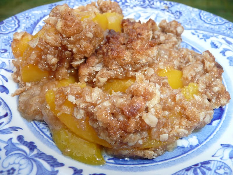 Everyday Dutch Oven: Easy Peach Crisp