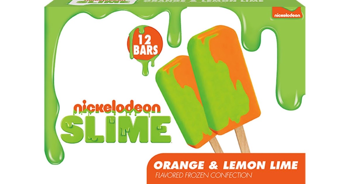 NickALive!: Nickelodeon Slime Ice Cream and Pops Are Coming Soon to Walmart