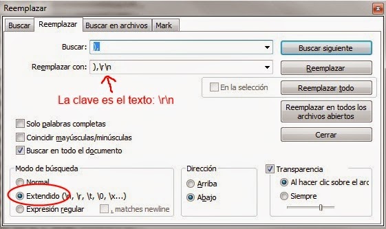Innova Skynet: Innovación Tecnológica: Remplazar por salto de linea en ...