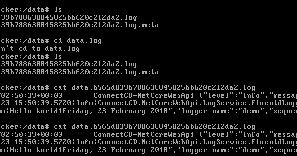 FluentD Logging with .Net Core