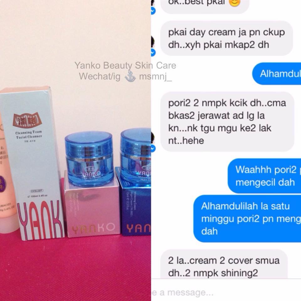 Beauty Tips: Feedback dan testimoni yanko skincare