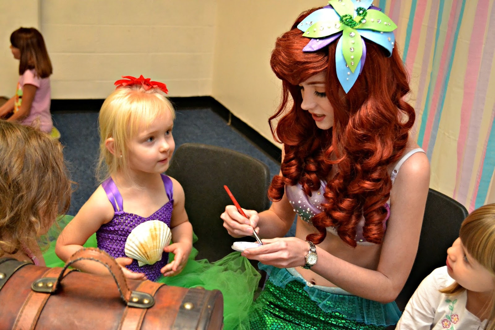 Ariel The Little Mermaid Tea Party Invites