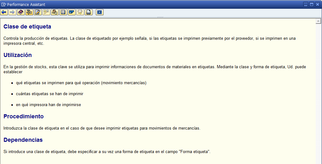 SapUniverse: F1 Help. Ayuda en SAP