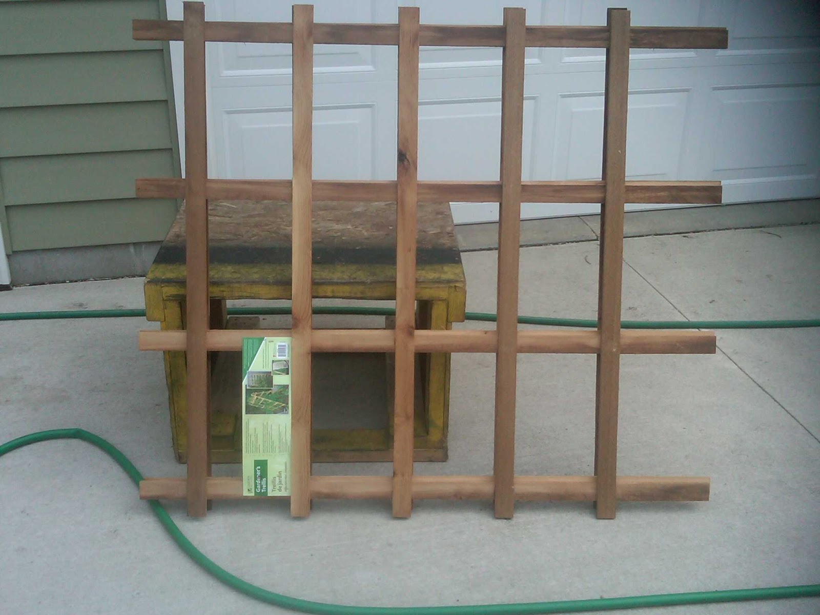 Two Hoes and a Garden : Utility Box Cover in Yard (DIY)