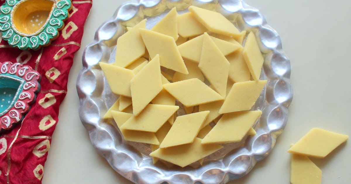 Annapurna: Badam Katli / Almond Fudge Recipe