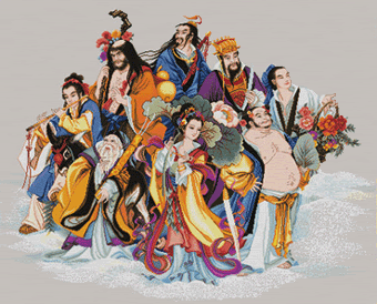 SERBA SERBI TRIDHARMA: Delapan Dewa ( Ba Xian 八仙 )