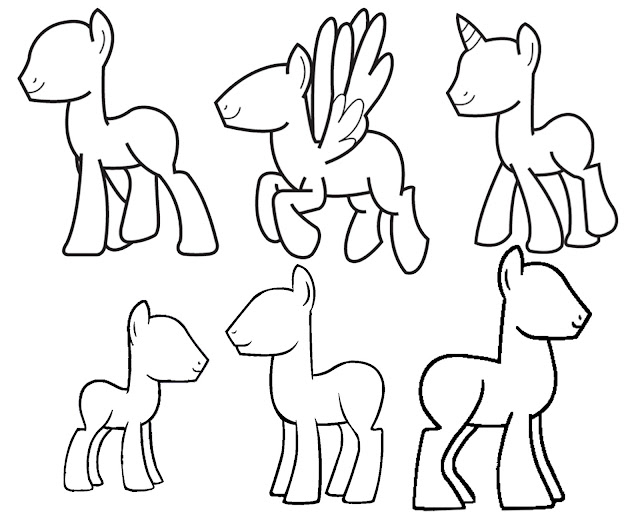 Design and DRAW your own My Little Pony!