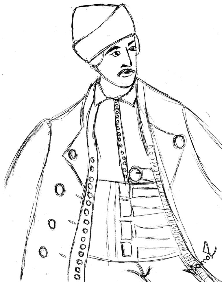 Hristos împărtăşit copiilor: Planşe de colorat cu domnitori români