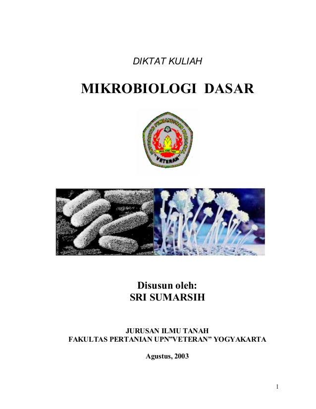 Download buku MIKROBIOLOGI DASAR | OLEH: ASRIADI