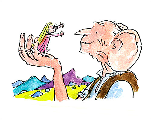 misako mimoko: Book Love! The BFG by Roald Dahl / El Gran Gigante Bonachón