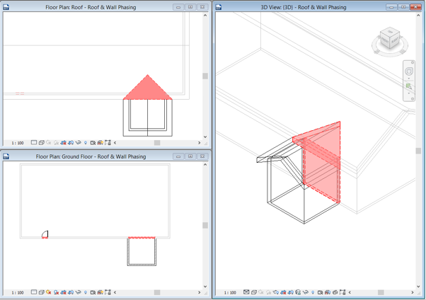 Revit Recess: Phasing: Roof Demolition