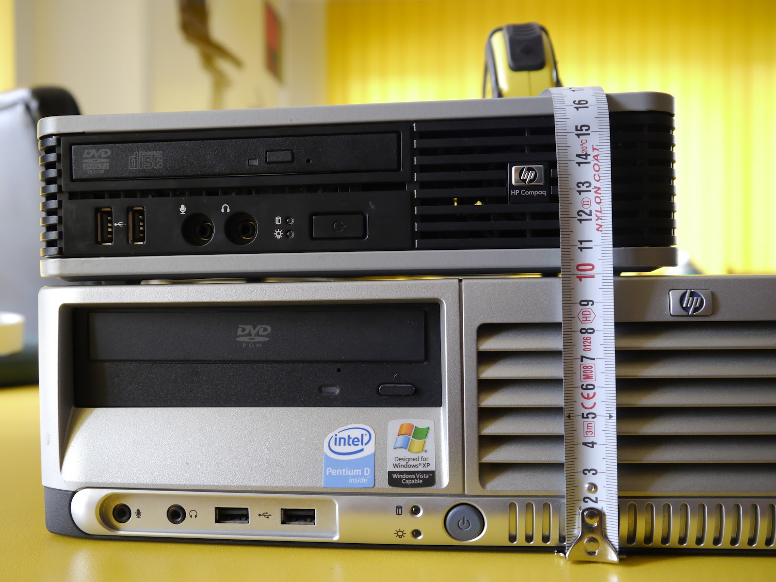 HP Compaq dc7800 USDT - истински компютър в невероятно малък корпус ...