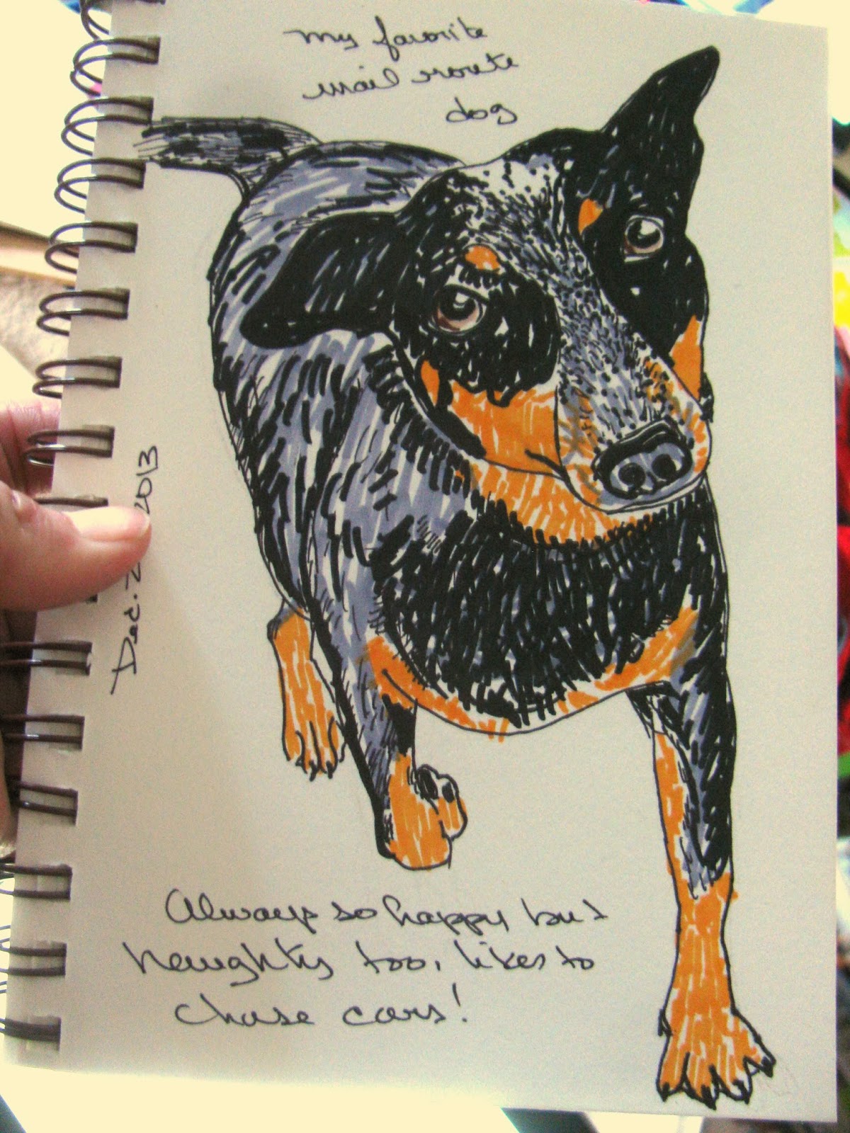 Sharpie Art-a-Day: December 2013