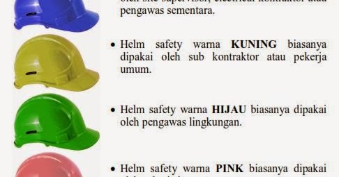 my dunyo: Arti Warna Helm Safety