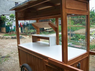 gerobak kayu, jual gerobak, gerobak angkringan, gerobak bakso : gerobak ...
