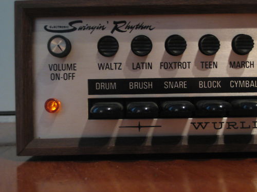 MATRIXSYNTH: Wurlitzer Analog Swingin' Rhythm Drum Machine 5020