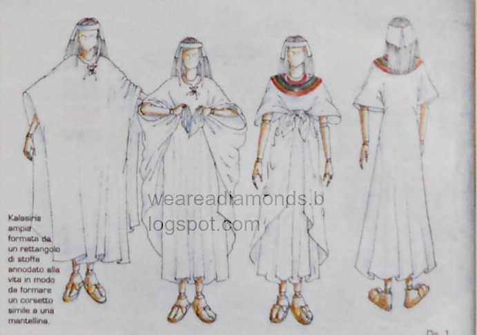DRESS TO REJOICE: MODA- 4.Costume egiziano,femminile