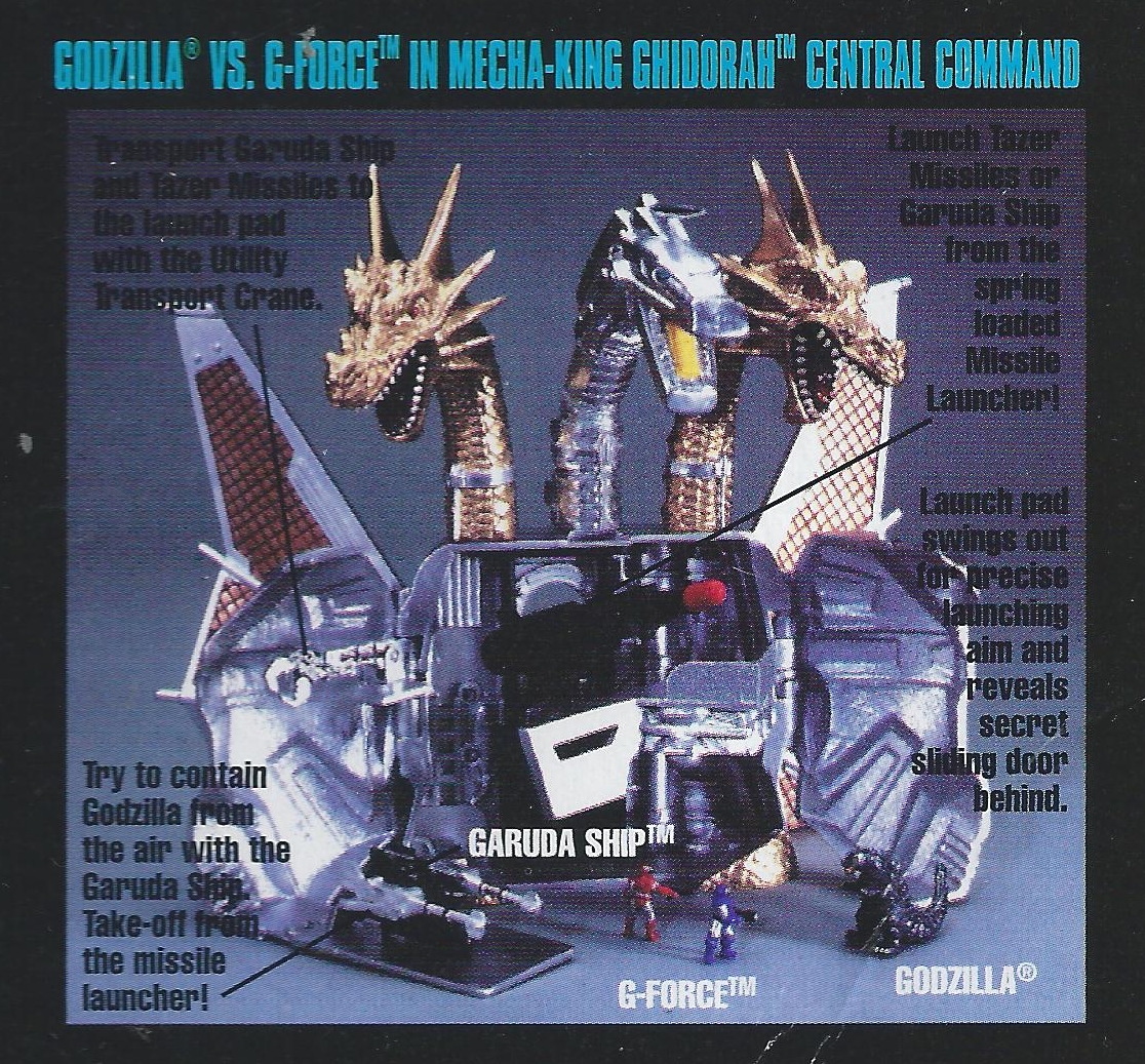 the sphinx: Trendmasters Godzilla Micro Playsets: #5 - Godzilla vs. G ...