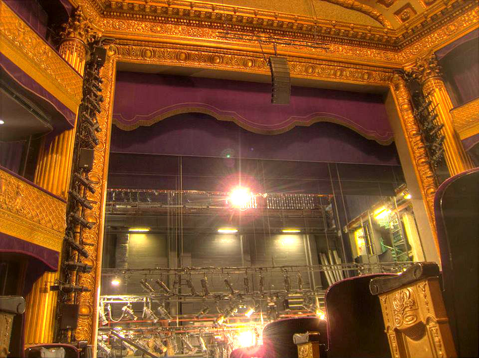 San Francisco Theatres: The Geary / Toni Rembe Theatre: interior