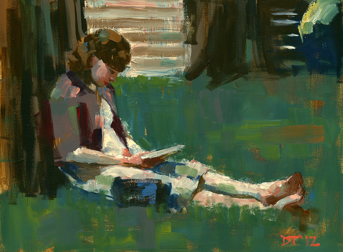 Reading and Art: Darren Thompson - 1