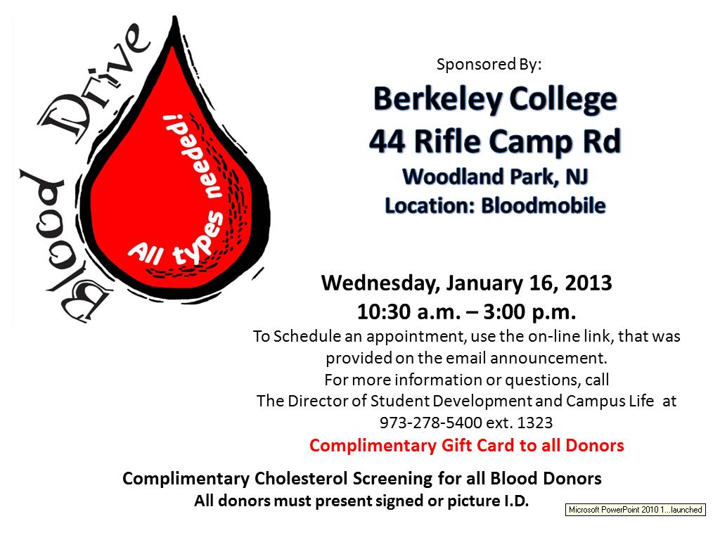 Berkeley Cares: Blood Drive at Woodland Park Location