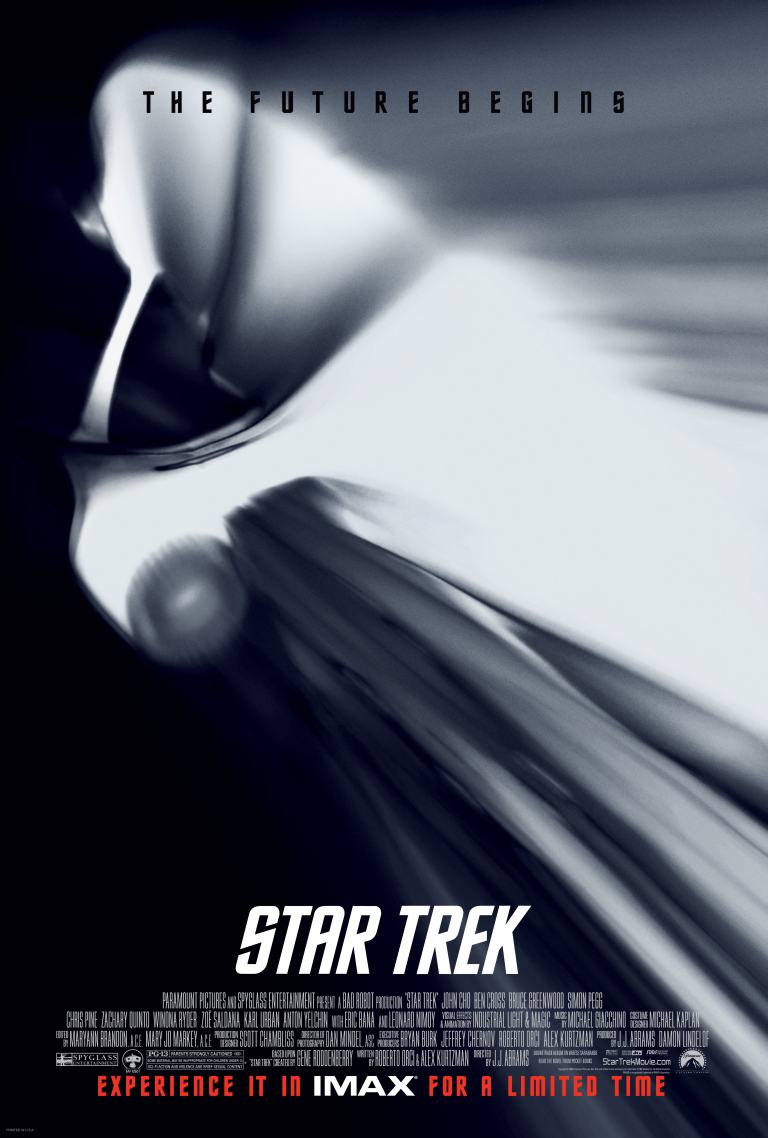 The Geeky Nerfherder: Movie Poster Art: Star Trek (2009)